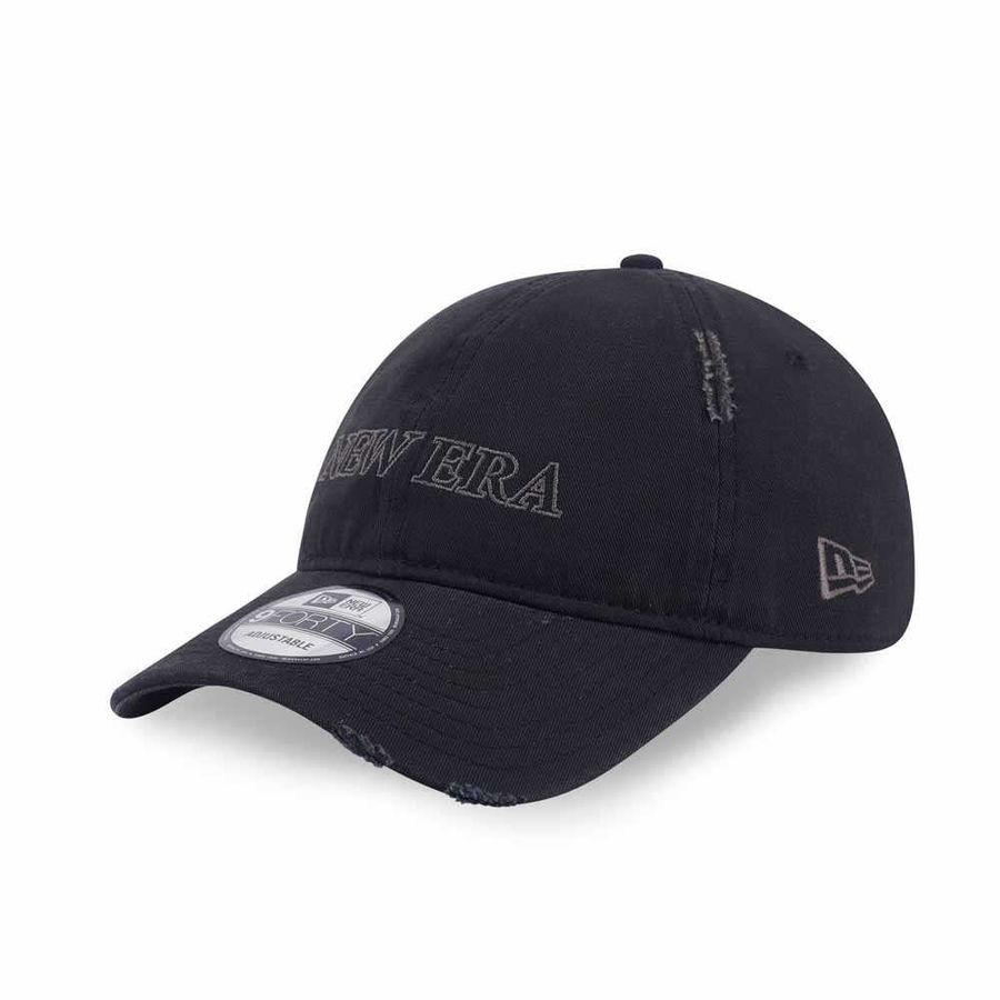 NEW ERA 940 UNST LOGO棒球帽/ WASHED NE/ 黑 │ 誠品線上 - 閱讀與生活的無盡想像